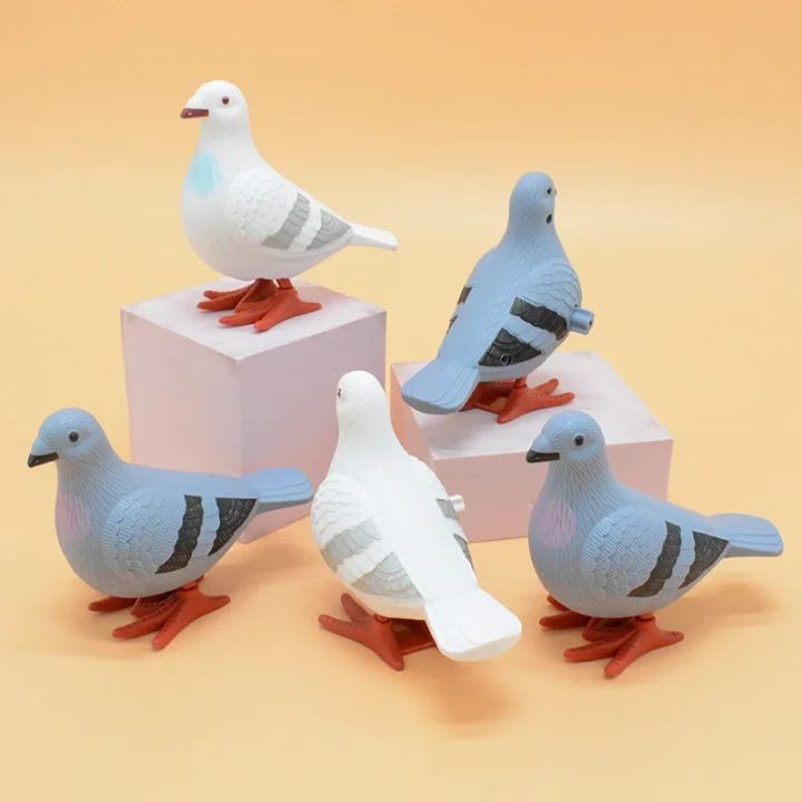1PC Wind Up Jump Toys, Cute Clockwork Jumping Pigeon, Wind Up ...