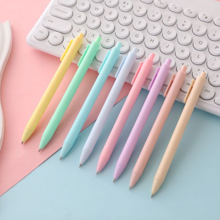 Set of 5 Cute Ballpoint Pens, Korean and Japanese School Office ...