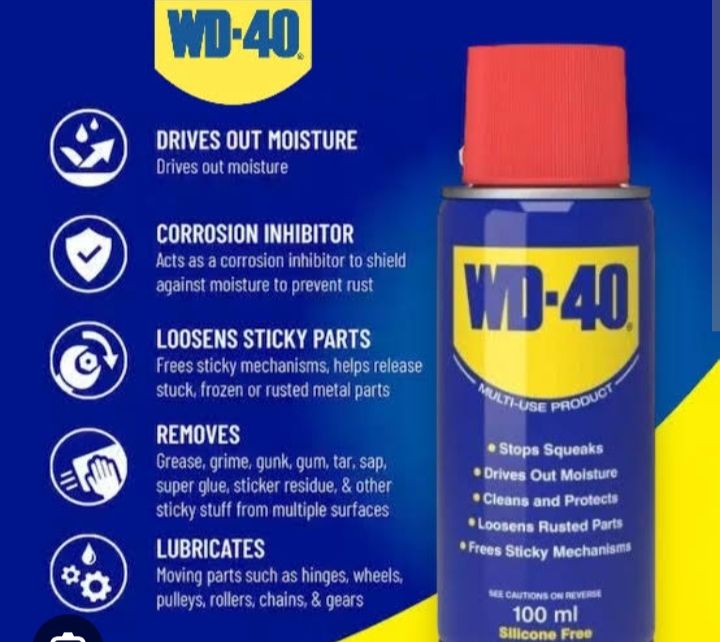 WD 40 rust spray original USA made 100ml | Daraz.pk