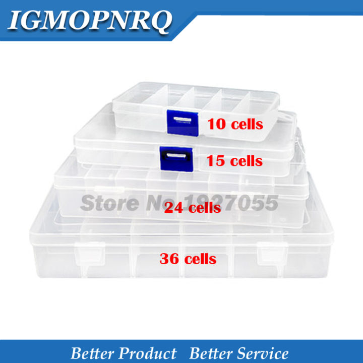 10 15 24 Grids Tools Packaging Box Portable Practical Electronic ...