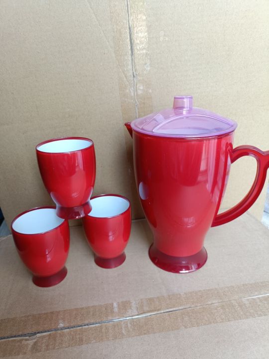 Water Set 7p Cristel Plastic 7pc water set | Daraz.pk