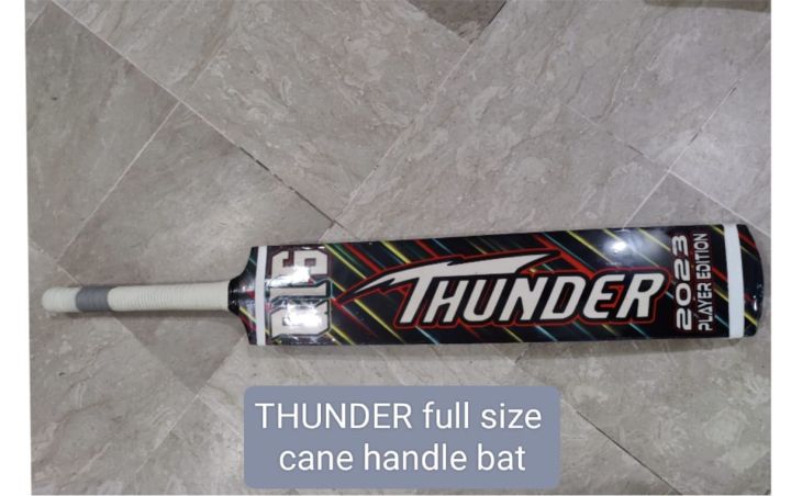 Cricket THUNDER bat. Full size cane handle bat | Daraz.pk
