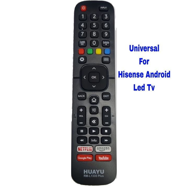 Hisense Android Led Tv Remote (work all Hisense) | Daraz.com.bd