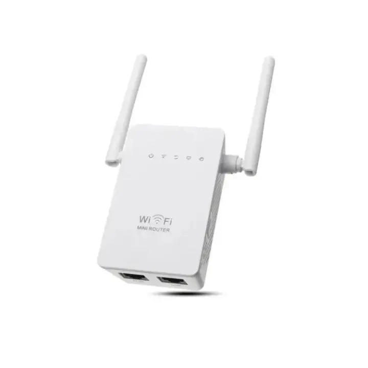 Generic White WiFi Range Extender 300Mbps Wireless-N AP/Repeater/Router ...