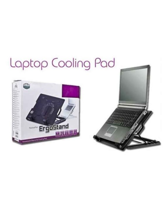 Ergostand Cooling Pad M25 – Black | Daraz.pk