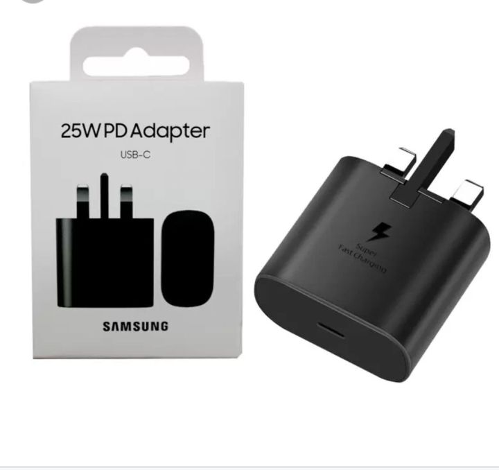 ORIGINAL SAMSUNG 25w FAST CHARGING ADAPTER DOC | Daraz.lk