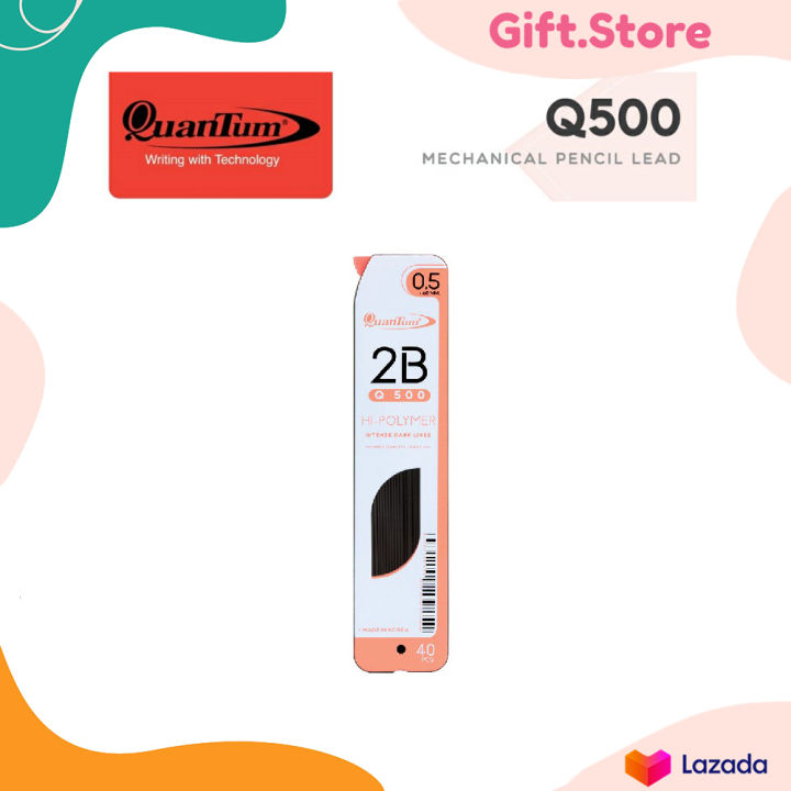 Quantum q500 pencil lead 2B price per piece | Shop.com.mm