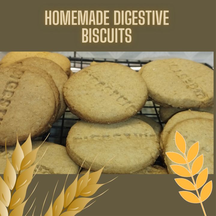 SeedStream home-made digestive biscuits Fresh wheat biscuits Wheat Bran ...