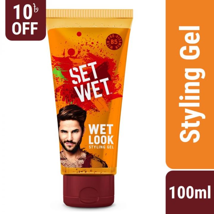 Set Wet Hair Gel Wet Look Styling | Daraz.com.bd