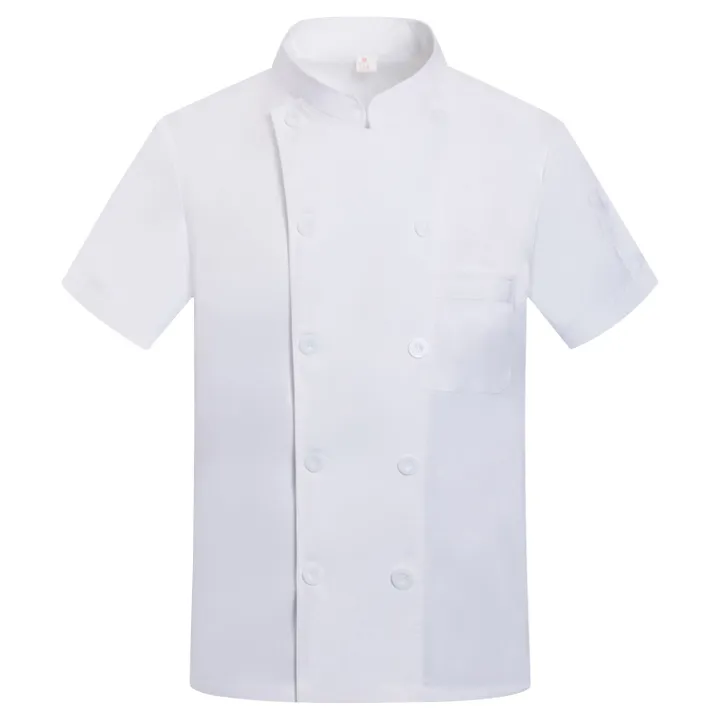 Catering Cooking White Shirt Restaurant Kitchen Chef T-Shirt Baker Work ...
