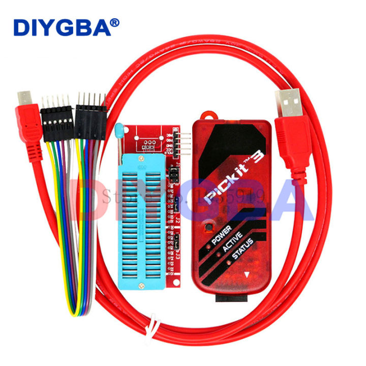 PICKIT3 PIC KIT3 PICKIT 3 Programmer Offline Programming PIC Microcontroller Chip Monopoly+ PIC ...