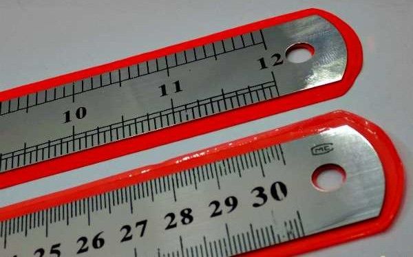 Steel Ruler Scale 12 inches | Daraz.pk