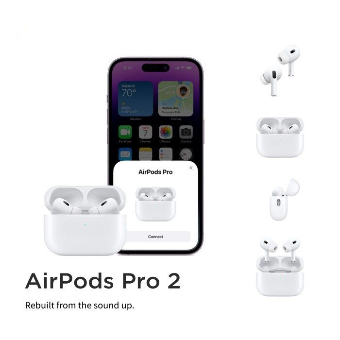 Airpods pro 2nd Generation ANC (AAA Premium Clone) | Daraz.lk