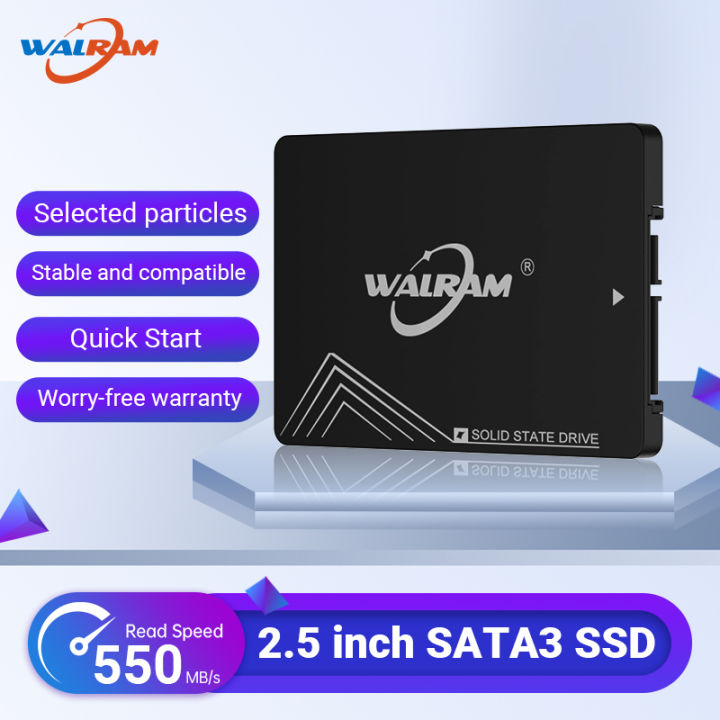 Walram 1TB SSD 2.5 SATA 3 SSD 120GB 128GB 240GB 256GB Hard Disk ...