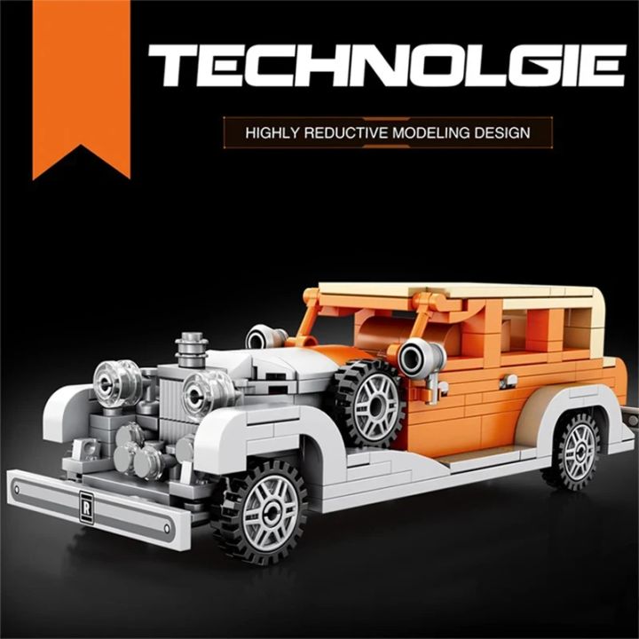 323PCS Phantom Roadster Building Block Creative City Vehicle Diy Car ...