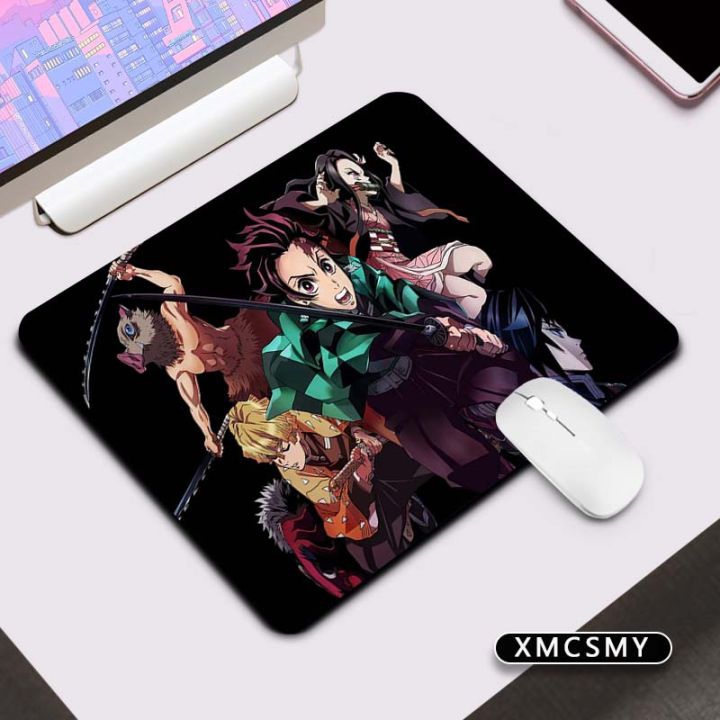 Demon Slayer Gaming Mouse Pad Gamer Keyboard Mat Pc Accessories Deskmat ...