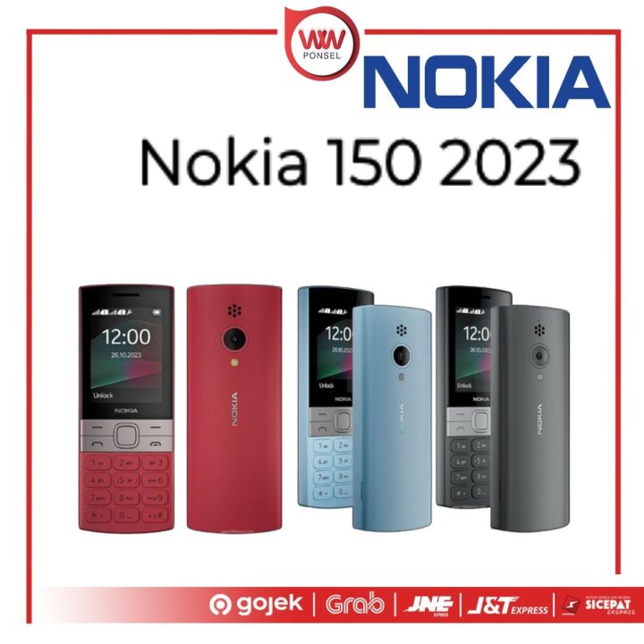 Nokia 150 (2023) Back Camera0.3 MP VGA Display Screen Size 2.4 Inches ...