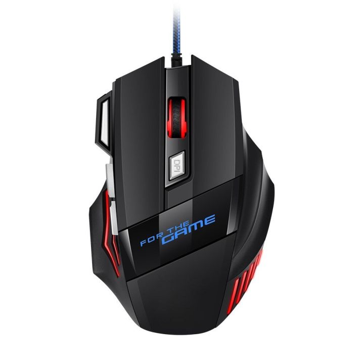 1 PC ITLY New Hyperspeed USB Gaming Mouse RGB Backlit Ergonomic Game ...