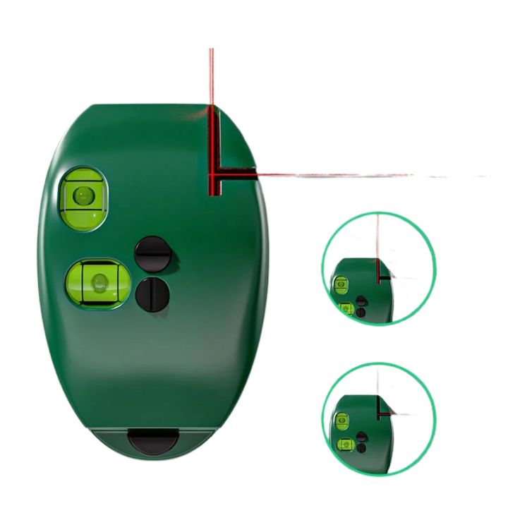 High Precision 90 Degree Infrared Laser Level Mouse Shape Portable Tool ...