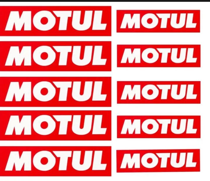 MOTUL LOGO STICKER FOR BIKES, CARS HELMETS, AND LAPTOPS - 12pc. | Daraz ...