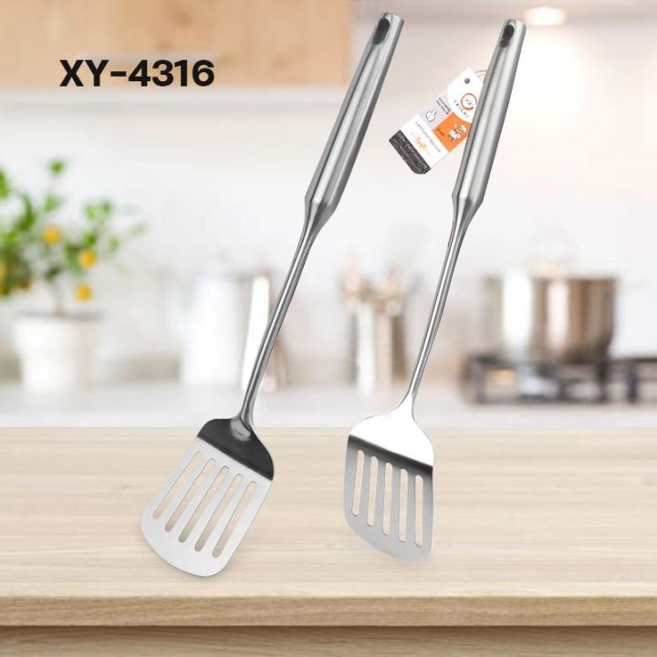 Stainless steel filter spatula model stainless-steel-xy-4316-frying-05f ...
