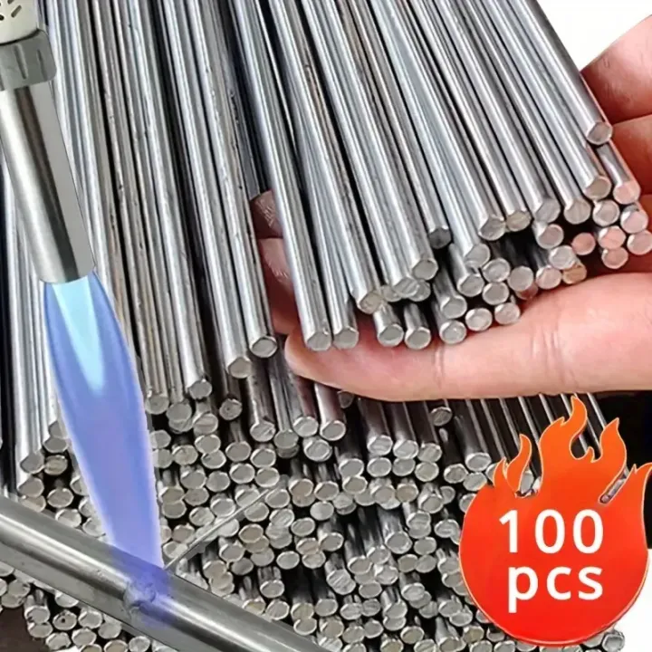 100 50Pcs Low Temperature Easy Melt Aluminum Universal Silver Welding ...