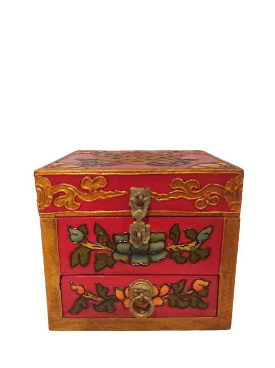 Jewellery Box-Handmade Wooden Treasure Box | Daraz.com.np