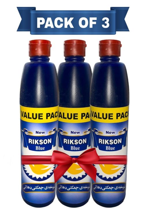 Rikson liquid Blue neel 300ml pack of 3 | Daraz.pk