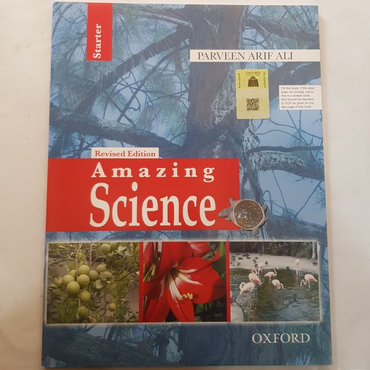OXFORD AMAZING SCIENCE STARTER RECEIVED EDITION BY PARVEEN ARIF ALI ...