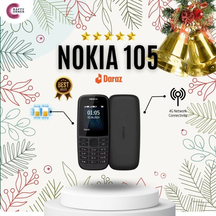 Nokia 105 Dual Sim 4th Edition | Daraz.lk