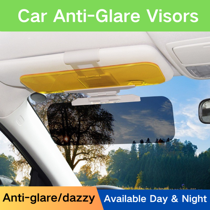 Foldable Car Sun Visor HD Anti-Glare Sunglasses Day & Night Vision ...