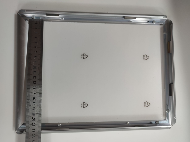 Aluminum alloy advertising frame poster frame, front open design for ...