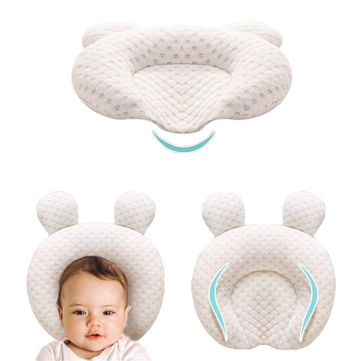 Baby Newborn Pillow Head Protector Sleeping Protection Cotton Pillows ...
