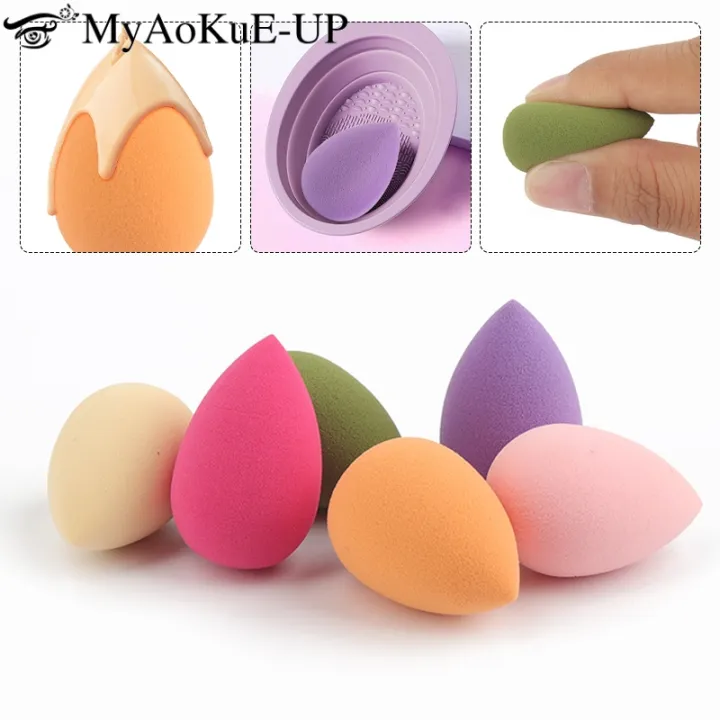 20pcs Makeup Sponge Blender Mini Blending Foundation Powder Puff Make ...