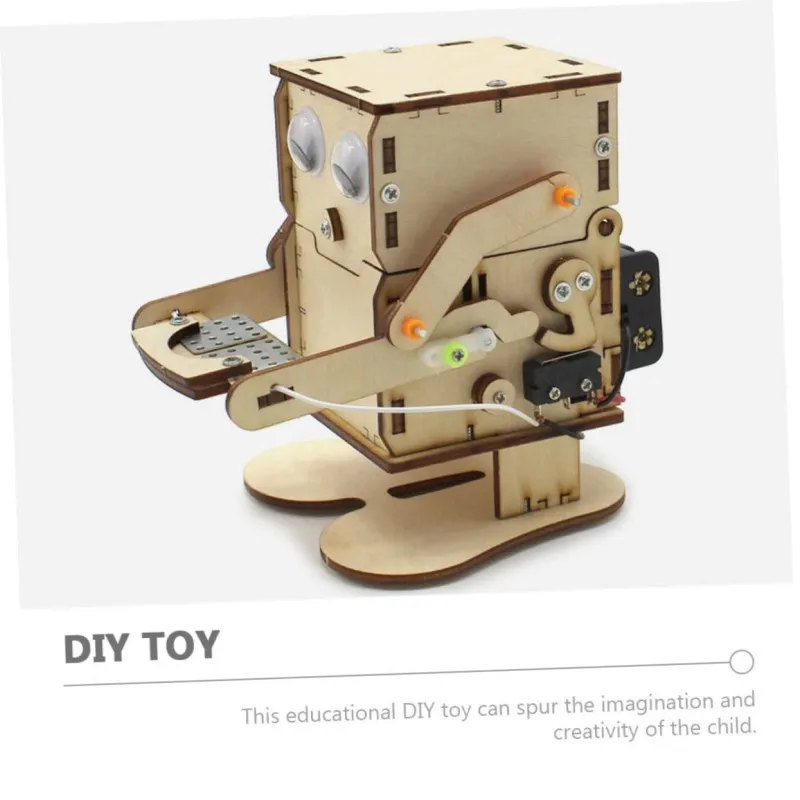 1 Set Coin Eating Robot Puzzle for Kids Children Toys Kids Robotics ...