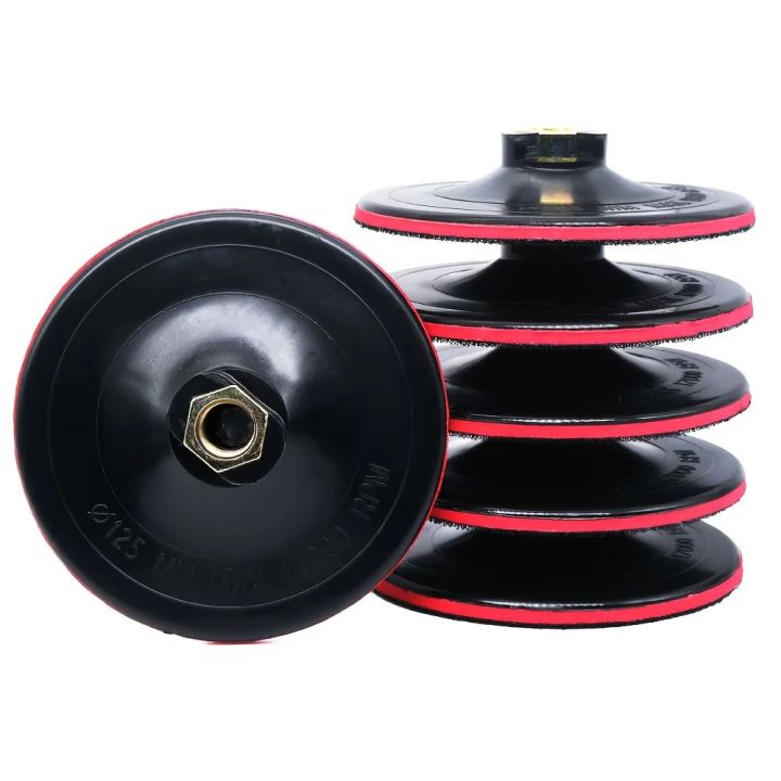 1PCS 5 Inch Foam Plastic Backing Pad M14 5/8-11 Sanding Disc Backer For ...