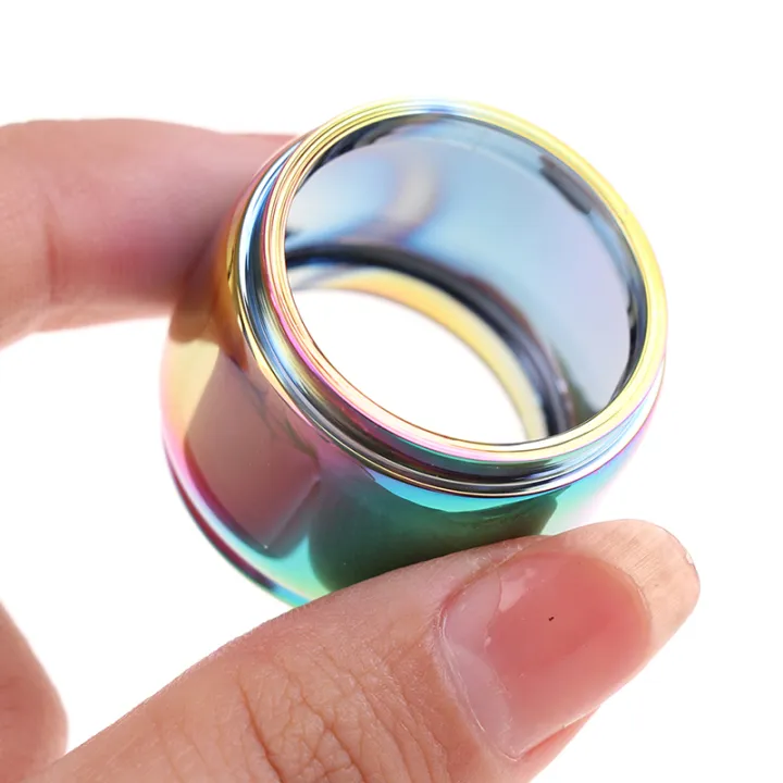 For Zeus X RTA New Expansion Glass Tube Rainbow Color Glass Tank ...