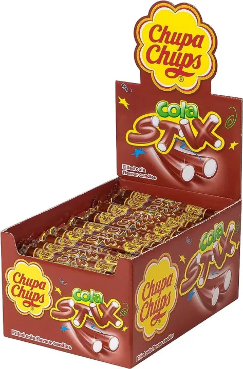 Chupa Chups Cola Stix, Pack of 2 | Cola Flavour| Sweet & Sour jellies ...