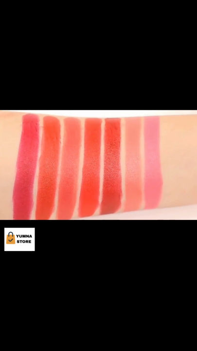 12 Matte Lipsticks – Highly Pigmented, Smooth Texture & Long-Lasting ...
