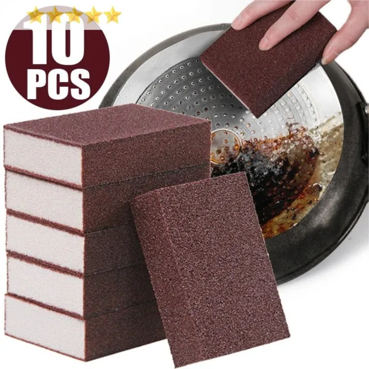 【Hot sales】10pcs Nano Sponge Magic Erasers Carborundum Removing Rust ...