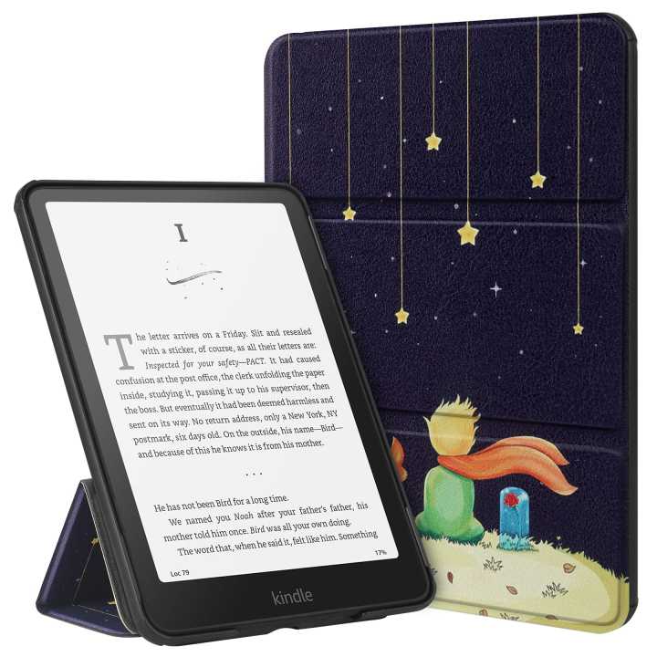 Auto Wake/Sleep Case Shockproof Tri-fold e-Reader Cover Wear Resistant ...