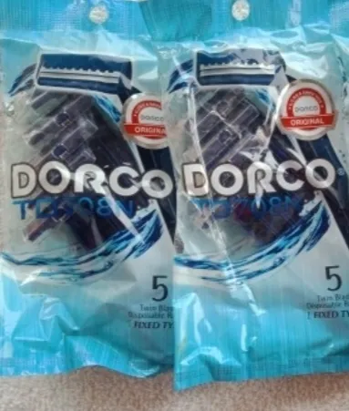 Pack of 2 Dorco Razors For Men/Women Original Branded Korean Twin Blade ...