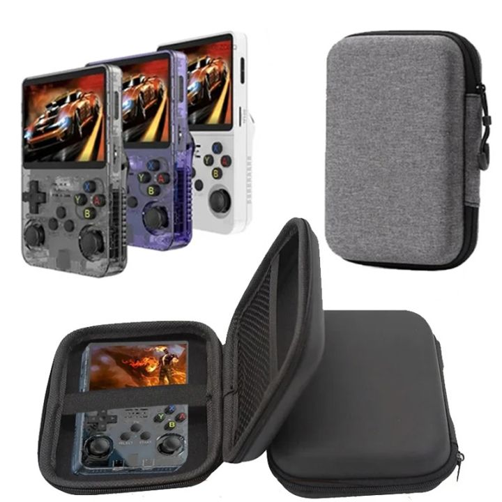 Portable Storage Bag For R35S Game Console Storage Bag EVA Hard Game ...