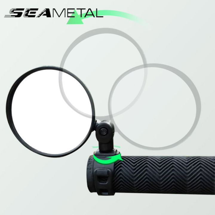 Motorcycles Rear View Mirror Safety Side Mirror Bicycle View Turning ...
