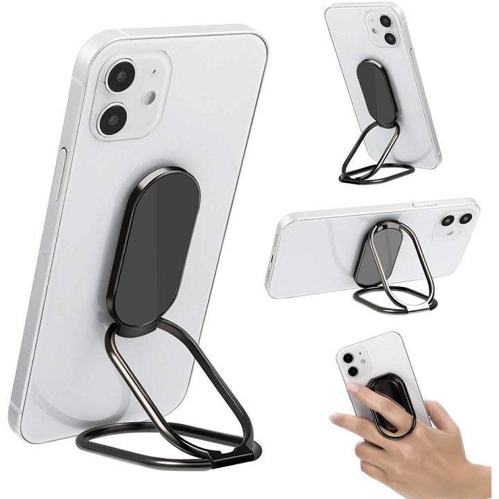 Cell Phone Ring Holder Stand, 360 Degree Rotation Finger Ring Kickstand ...