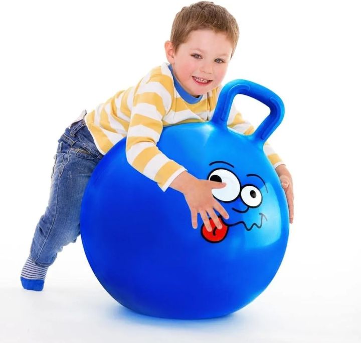 Sit and Bounce Rubber Hop Ball for Boys Girls Toys,Bouncy Ball with ...