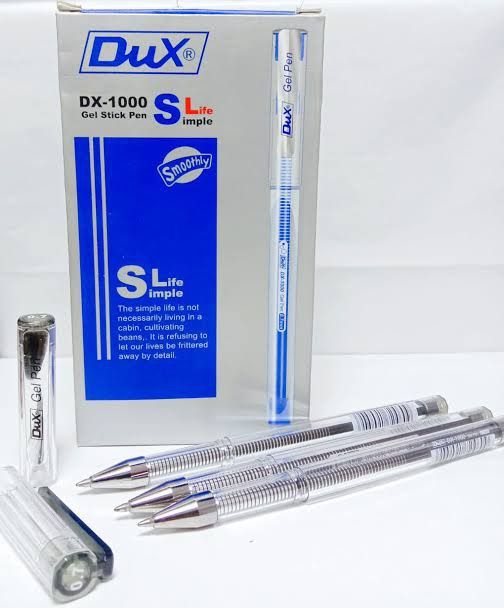Dux dx1000 simple life gel pen 4 pcs set | Daraz.pk