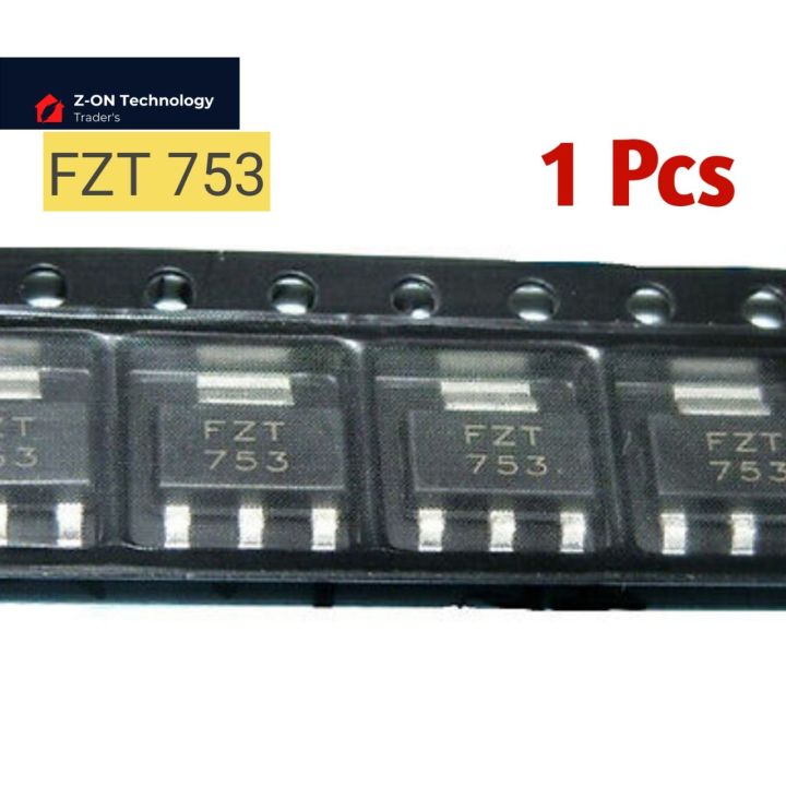 FZT 753 100V PNP HIGH PERFORMANCE TRANSISTOR IN SOT223 | Daraz.pk