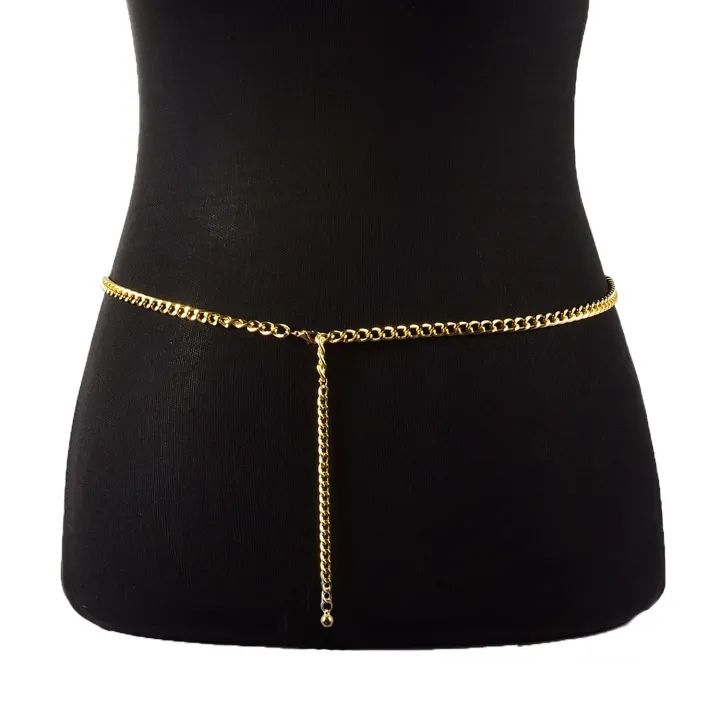 JS Premium Metal Body Chain Assesories For Women Trendy Body Jewellery ...