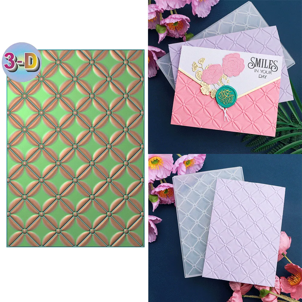 Tufted 3D Embossing Folder and Matching Dies for Adding Textured Detail ...